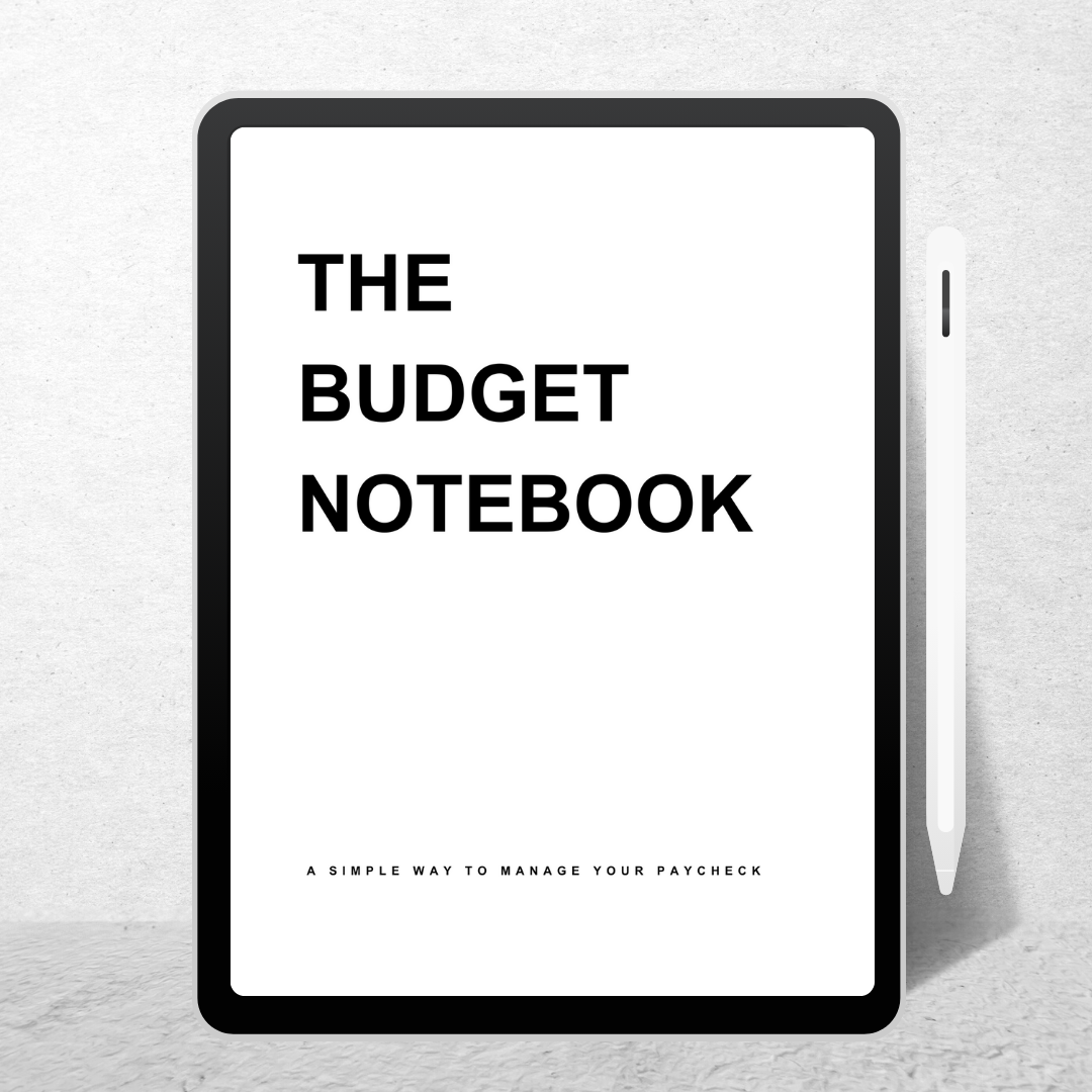 The Yearly Budget Notebook (Digital) – Shop Juscallmenicki